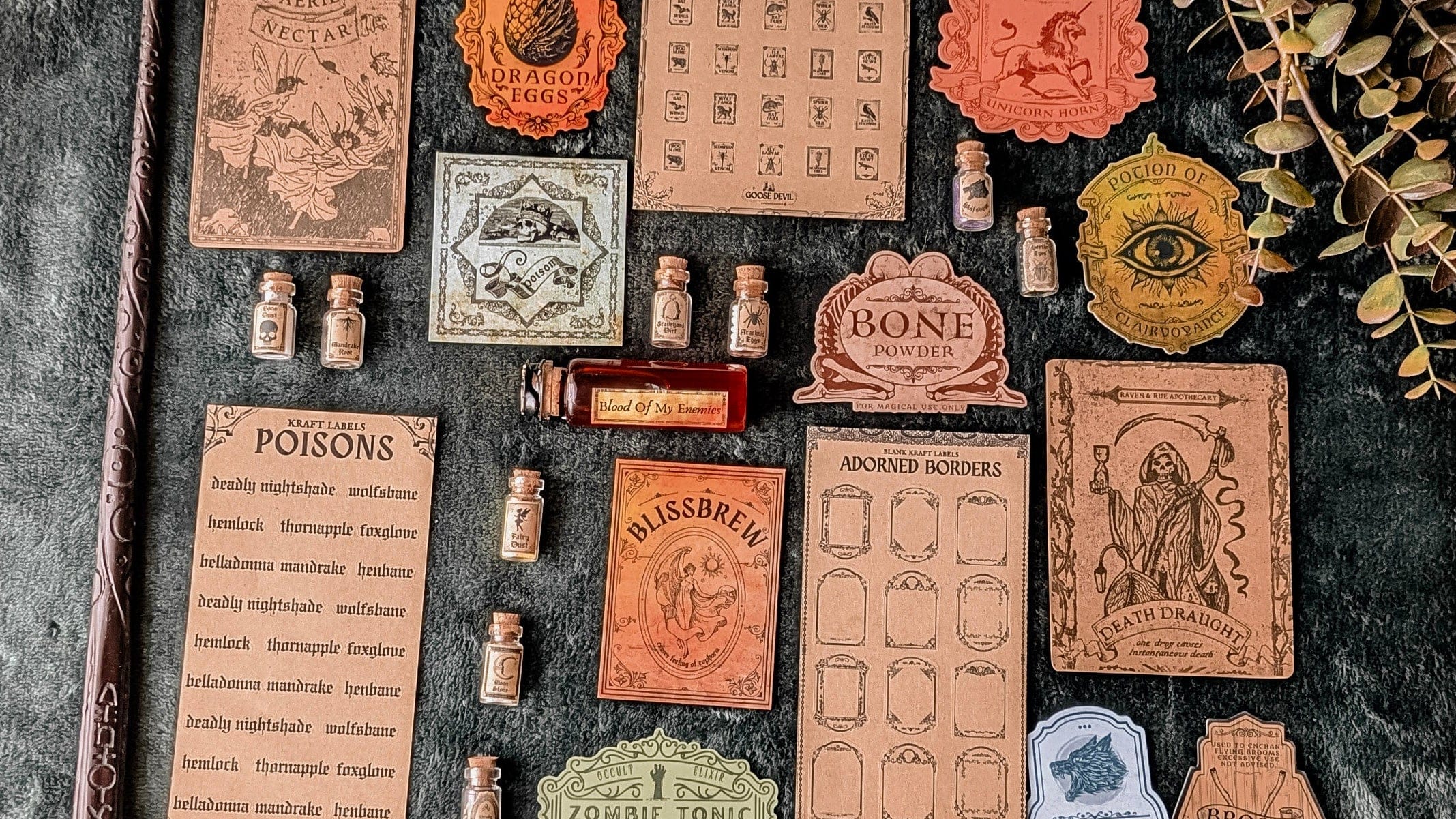 Goose Devil Collections: Potions, DnD Accessories, & Fantasy Decor